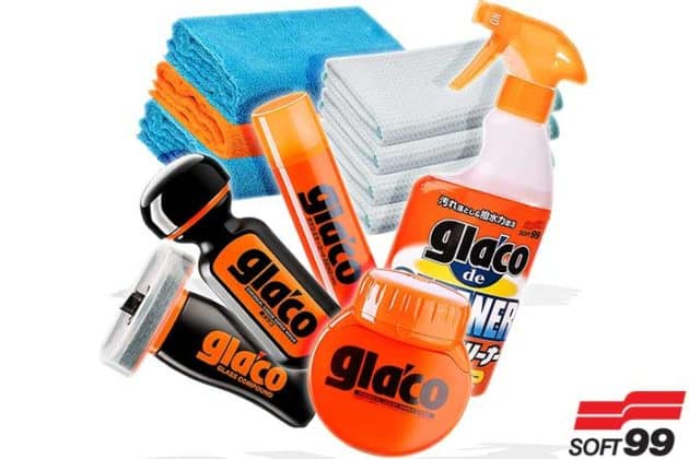 Soft99 : Glaco Ultra + Roll-On Max + Galco Q + Glaco Zero